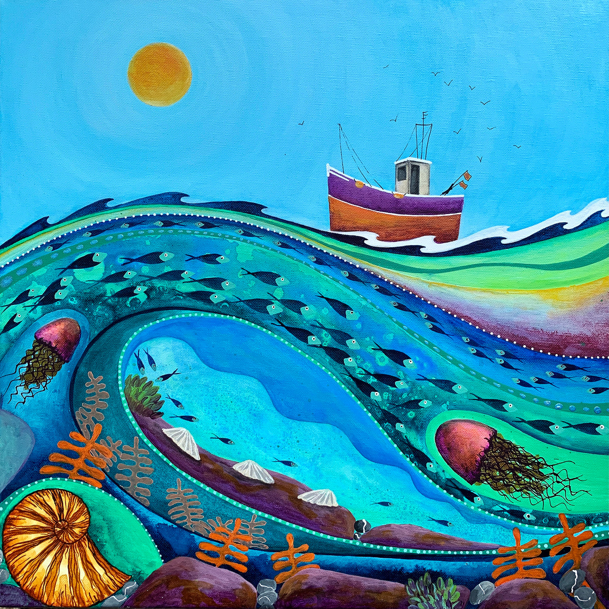 After the Catch - Limited Edition Print – BRIDGET WILKINSON