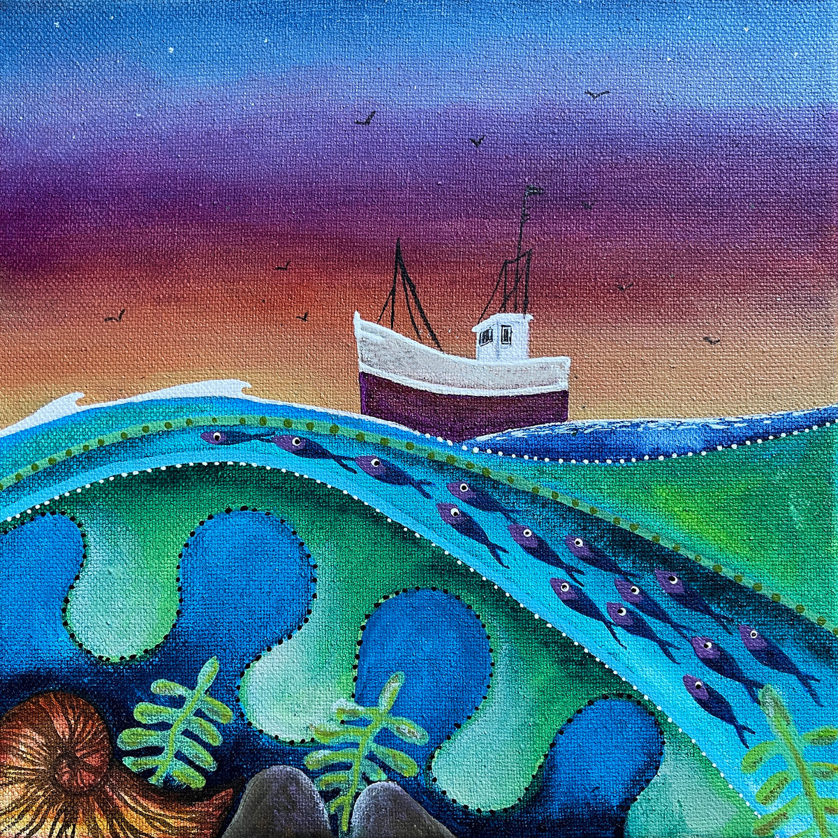 As the Night Draws In - Limited Edition Print – BRIDGET WILKINSON